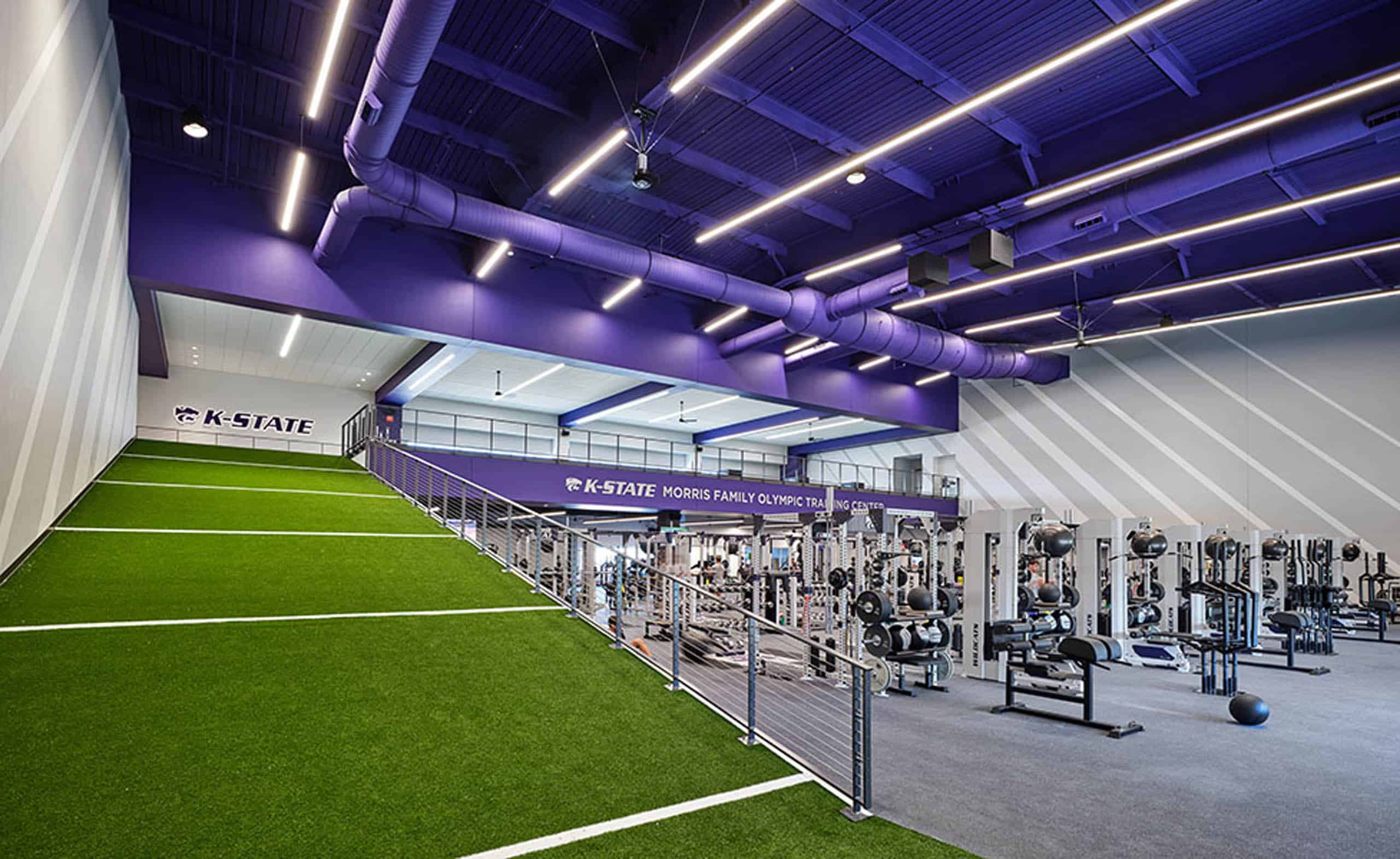 Kansas State University Morgan Family Arena and Morris Family Olympic ...